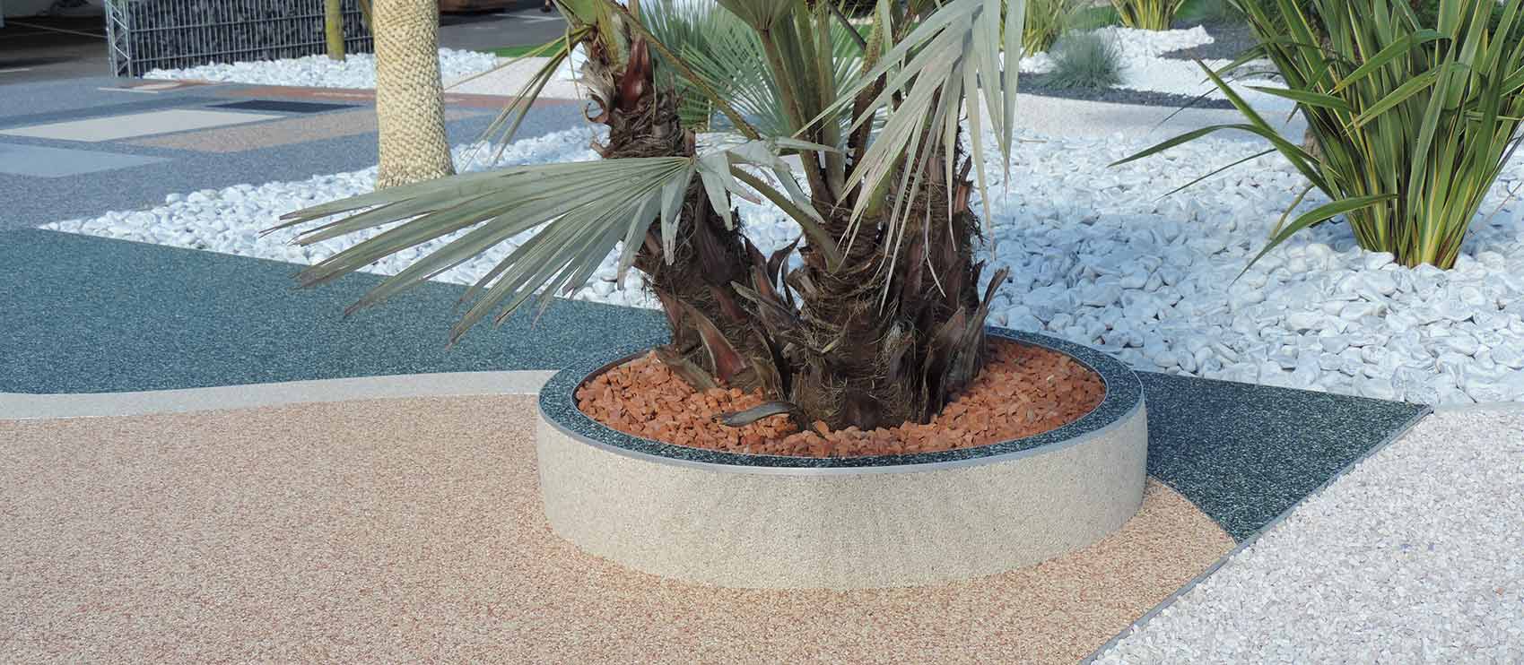 Résineo | Revêtement drainant pour espaces extérieurs